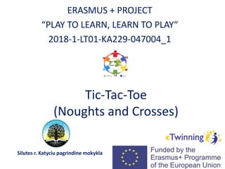 Tic -Tac-Toe | PPT