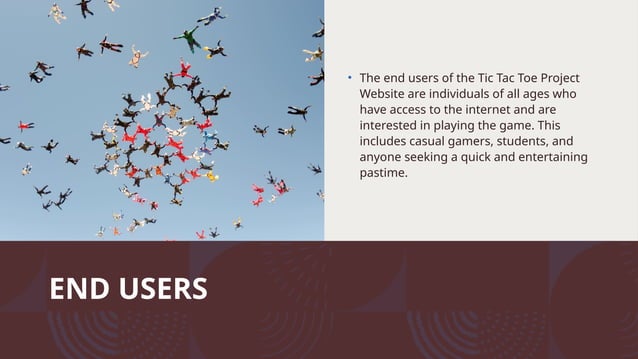 TIC-TAC-TOE.pptx project based on html and css | PPTX