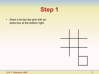 Tic tac-toe factoring | PPT