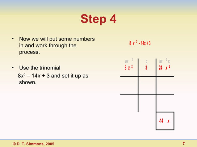 Tic tac-toe factoring | PPT | Puzzle Video Games | Video Game Genres