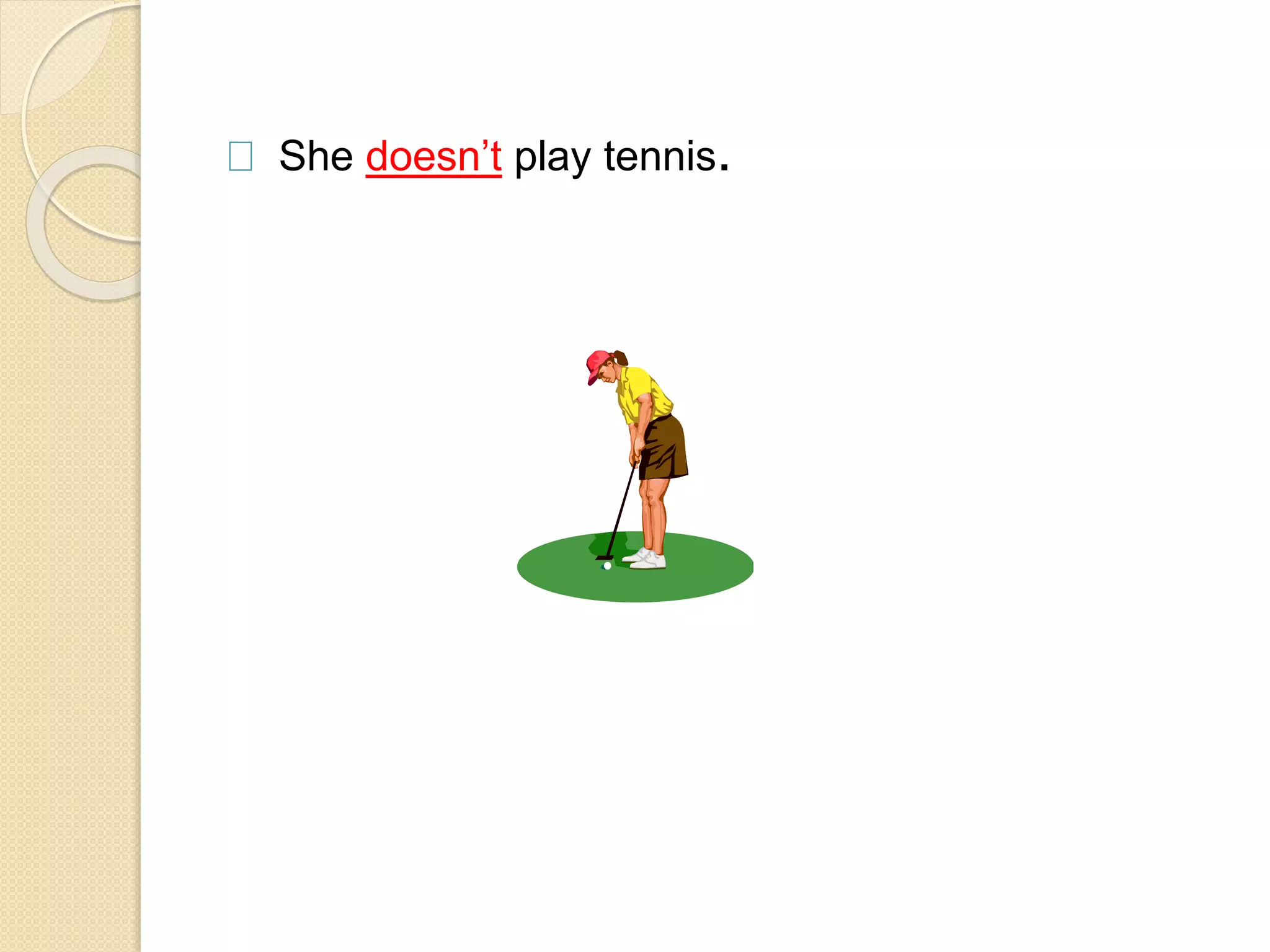SIMPLE PRESENT TENSES - claudia delgado | PPTX | Education