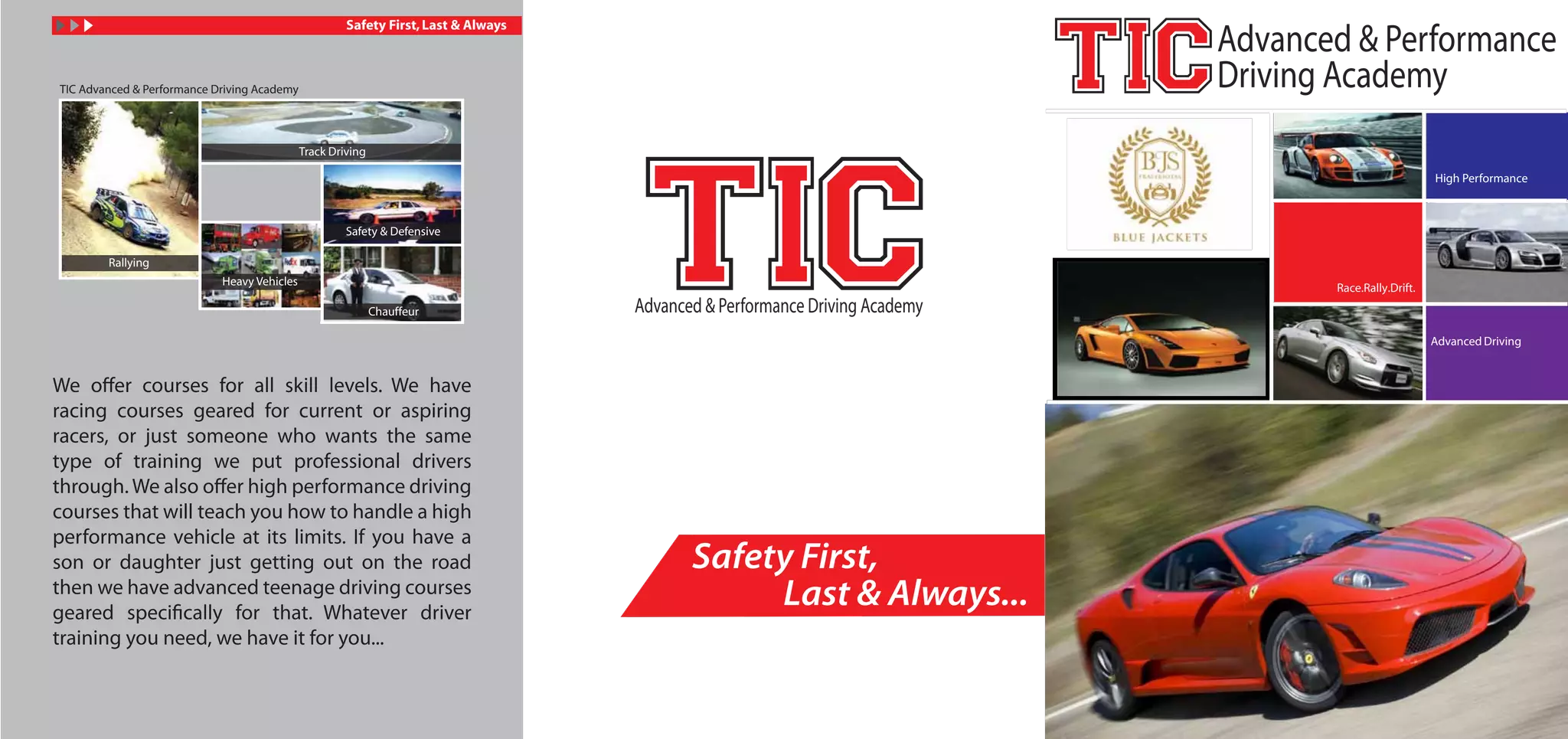 TIC Advanced and Performance Driving Academy | PDF