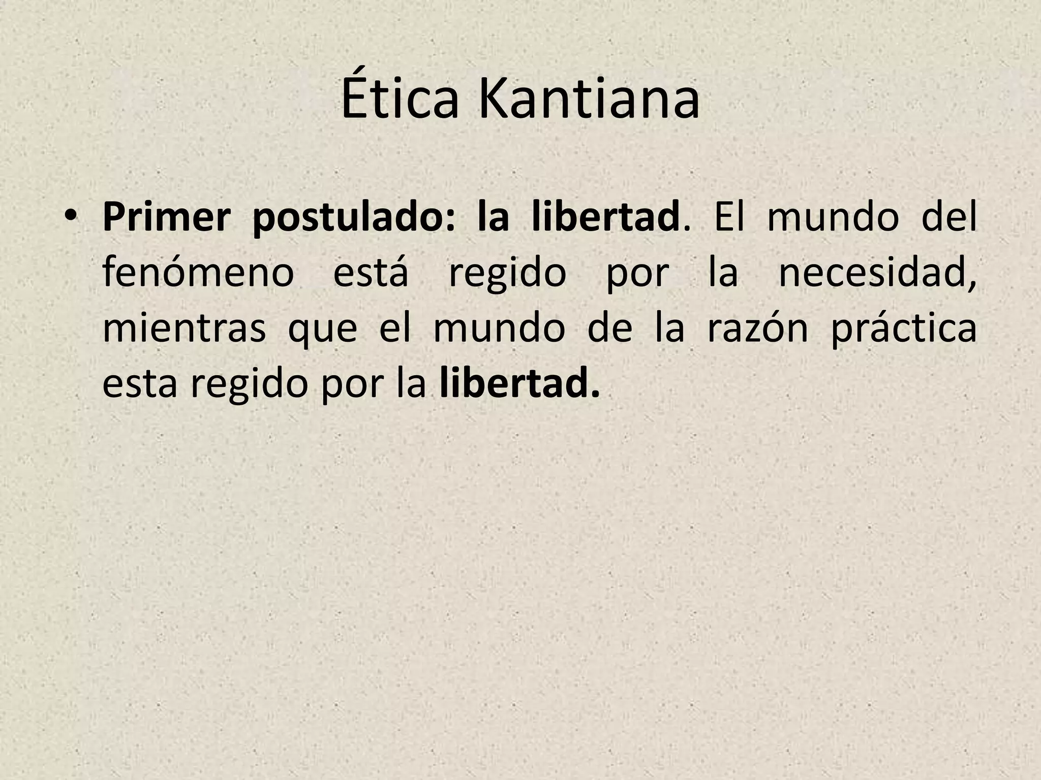 Etica kantiana | PPTX