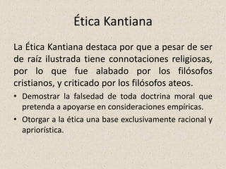 Etica kantiana | PPTX