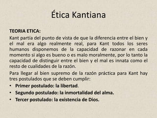 Ética Kantiana | PPT