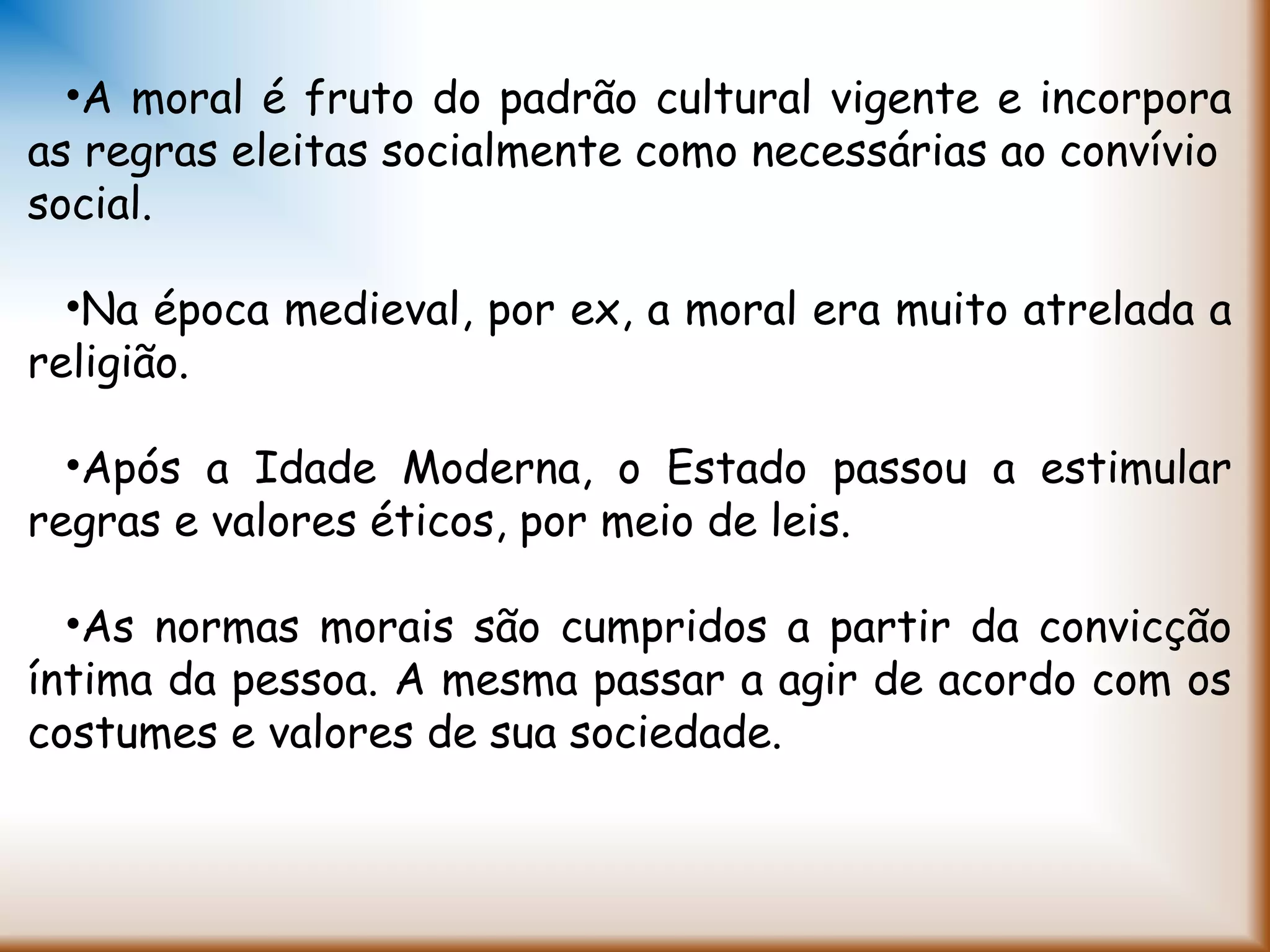 Ética moral e valores | PPT