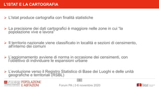 P.G. Ticca, Istat, Strumenti GIS per la diffusione dei dati del Censimento della popolazione ...