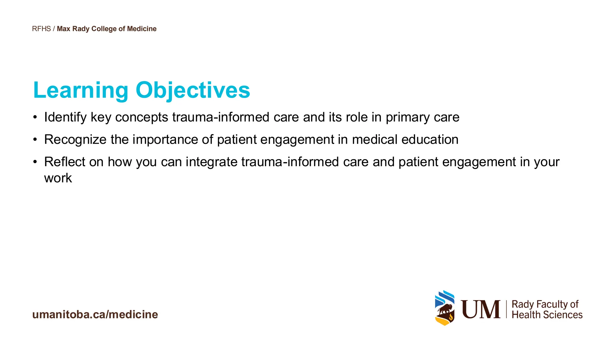 Working together in developing trauma-informed care education | PDF