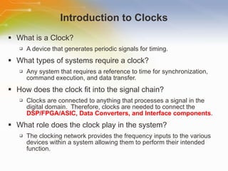 Clock Generator/Jitter Cleaner with Integrated VCOs | PPT | Computing | Technology & Computing