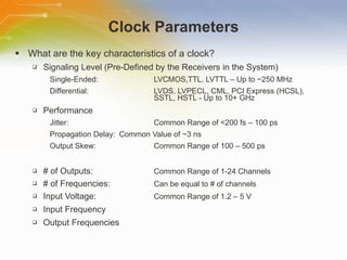 Clock Generator/Jitter Cleaner with Integrated VCOs | PPT | Computing ...