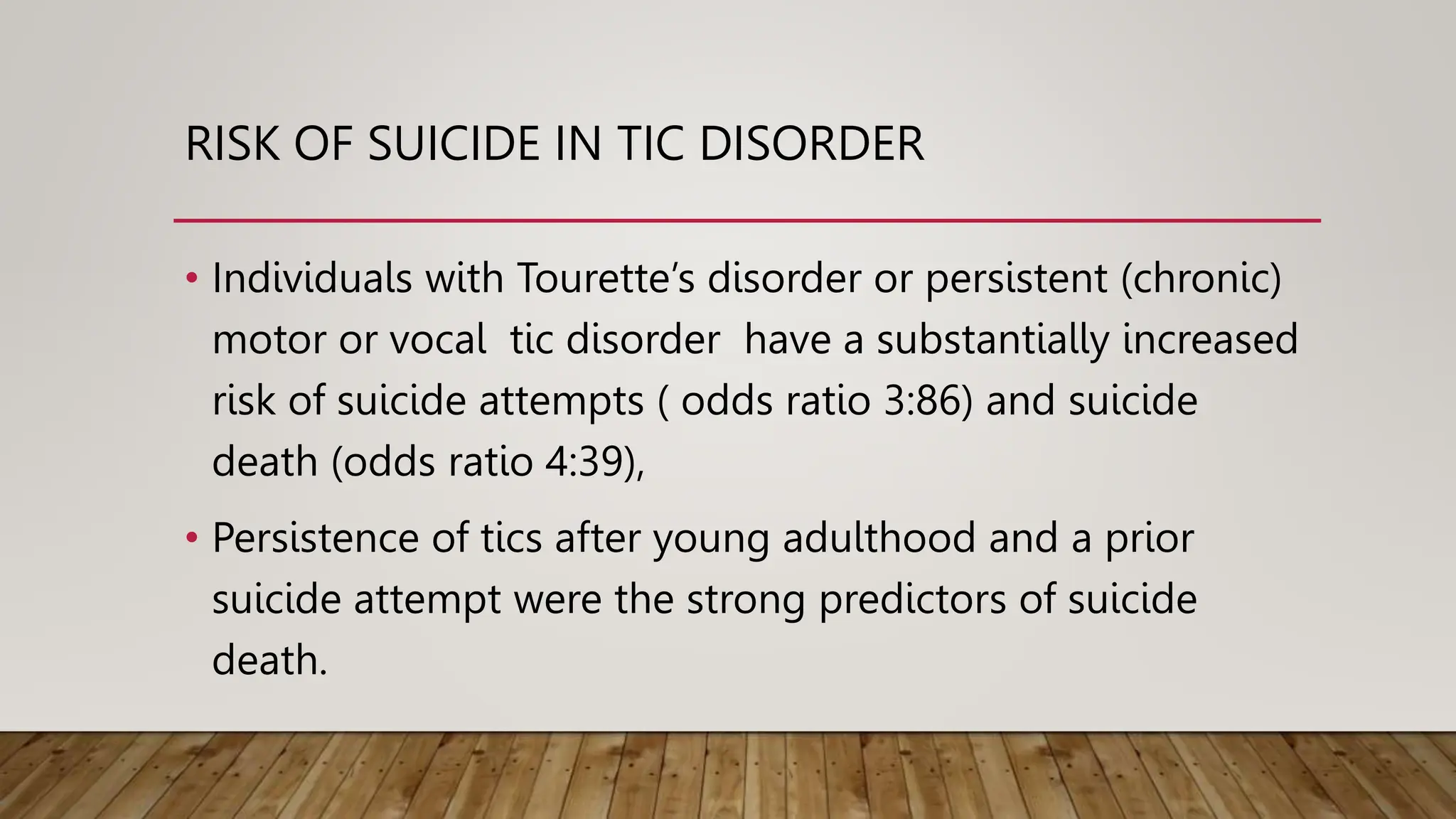 Tic Disorder a comprehensive overview.pptx