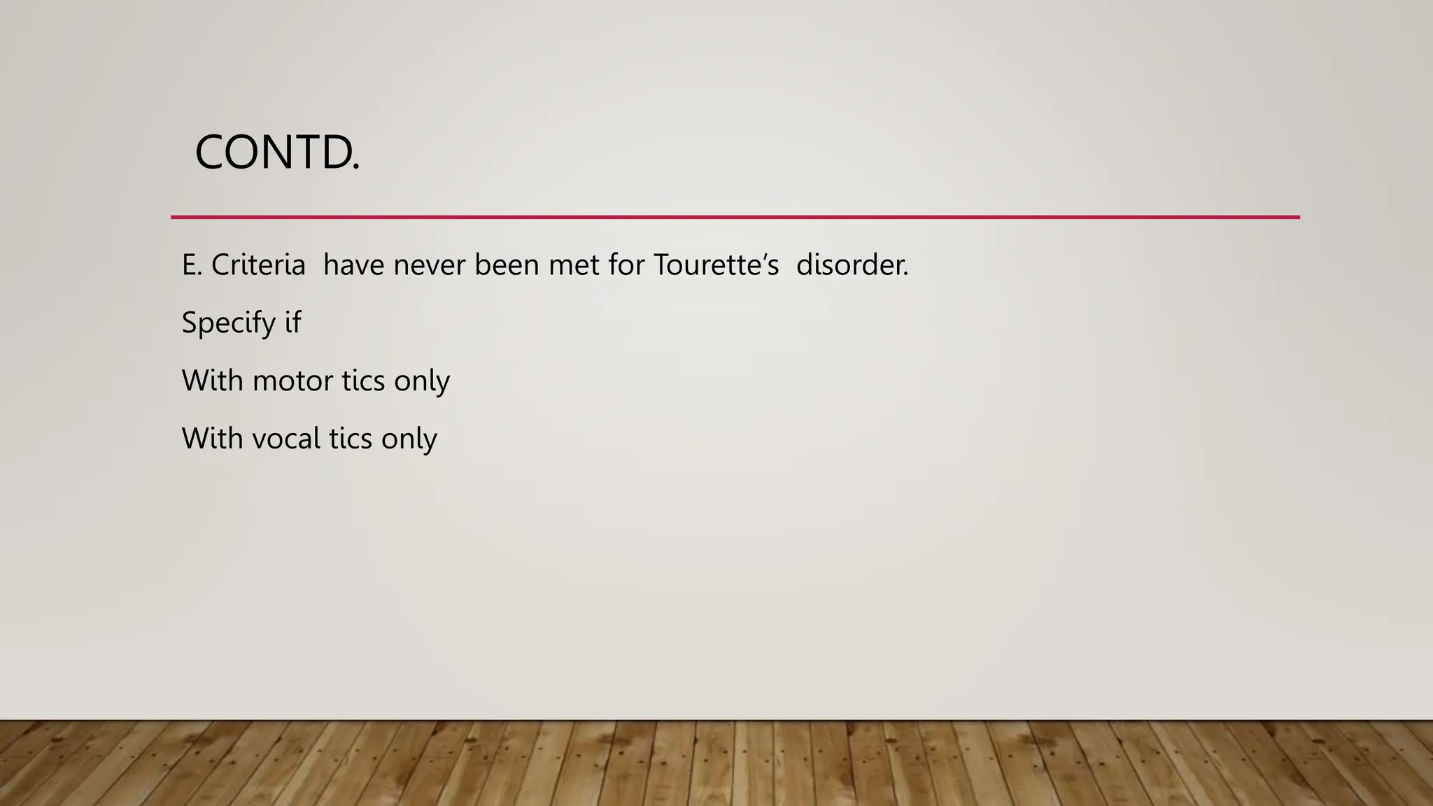 Tic Disorder a comprehensive overview.pptx