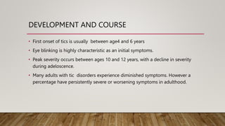 Tic Disorder a comprehensive overview.pptx