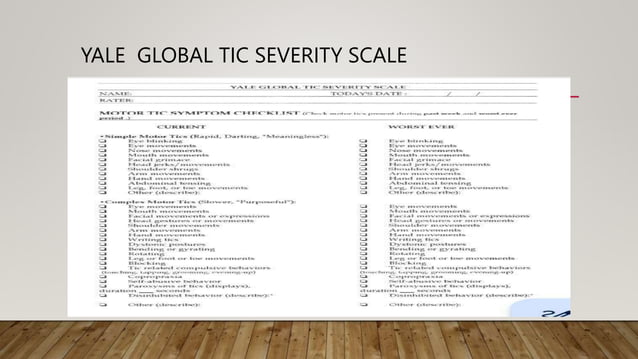 Tic Disorder a comprehensive overview.pptx | Brain and Nervous System ...