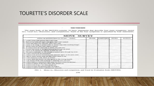 Tic Disorder a comprehensive overview.pptx | Brain and Nervous System ...