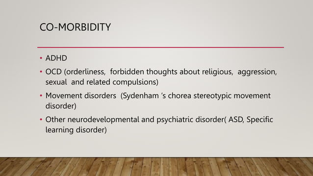 Tic Disorder a comprehensive overview.pptx | Brain and Nervous System ...