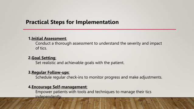 Tic Disorder a comprehensive overview.pptx | Brain and Nervous System ...