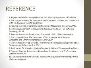 Tic Disorders ppt.pptx bshhsjsjsjsjjss jzjjjz | PPT