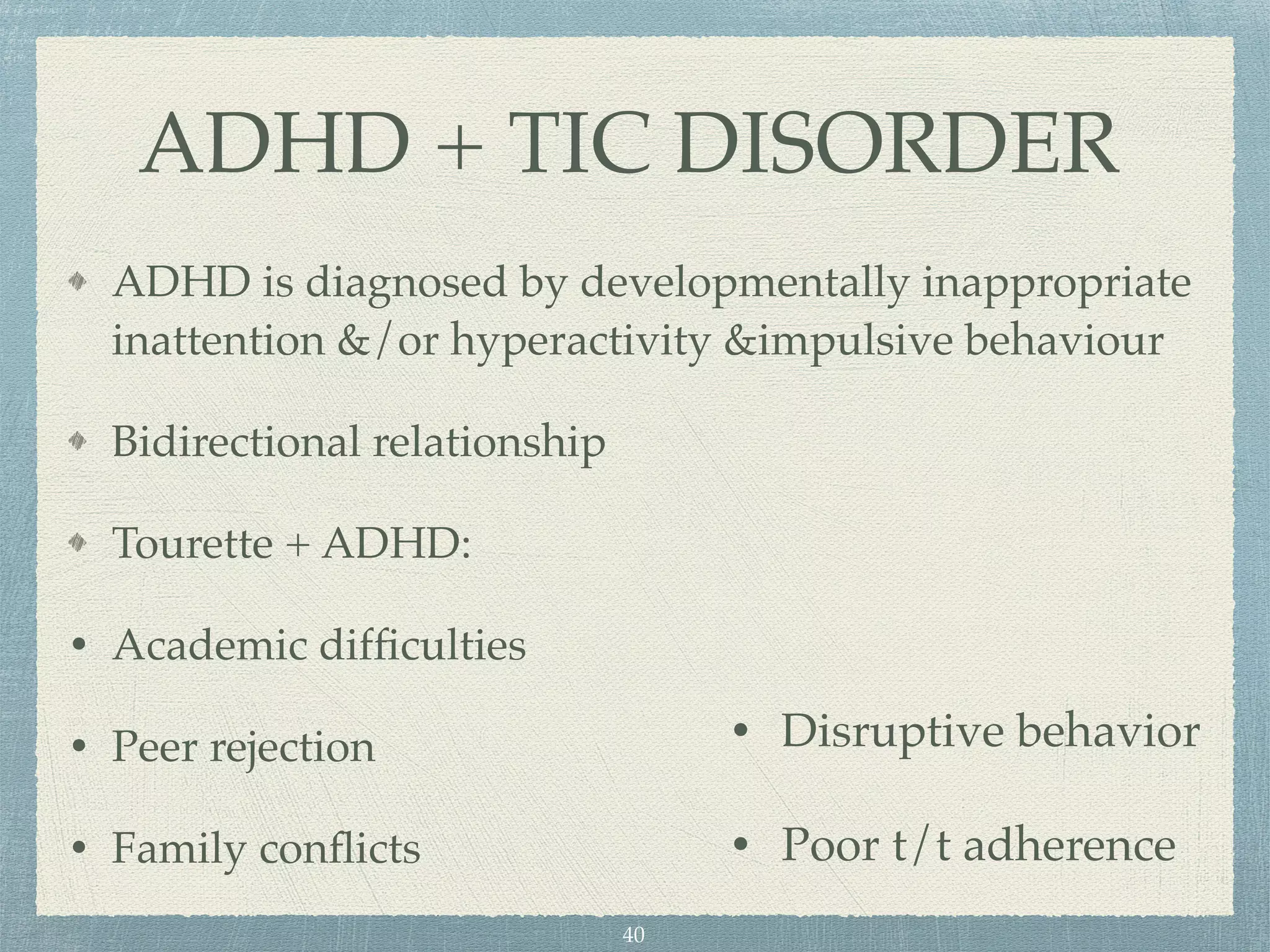Tic disorder by Dr. Keerat | PDF