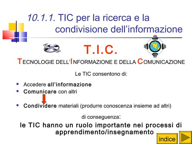 Tic e insegnamento | PPT | Technology & Computing