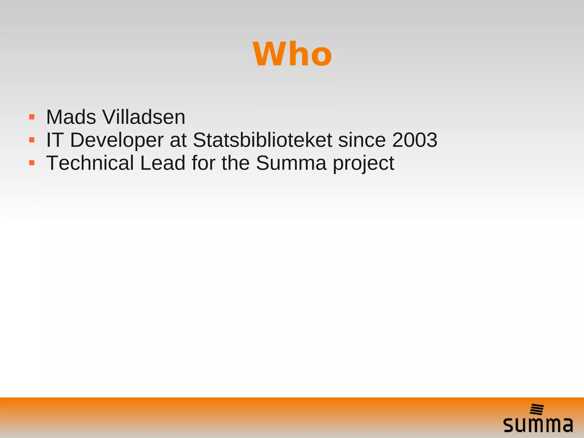 Ticer - What Is Summa