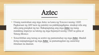 ang kabihasnan ng Mesoamerica | PPTX