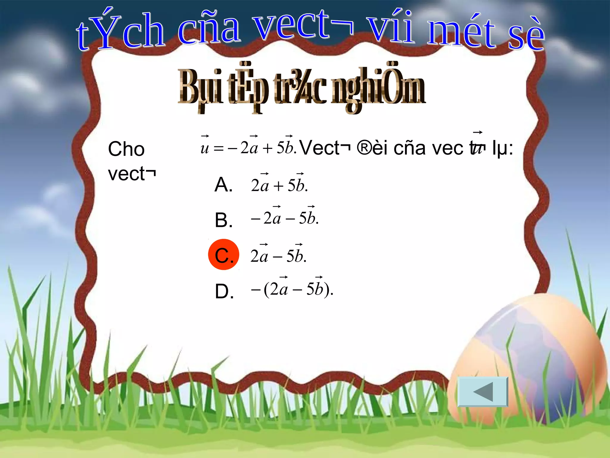 Tich cua vecto voi mot so1 | PPT