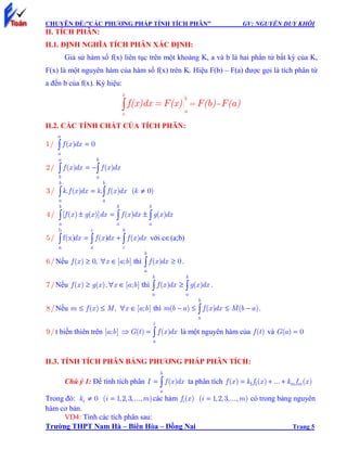 Tich phan %28 nguyen duy khoi%29 | PDF
