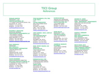 Tici summary brochure ppt. 10 12 | PDF