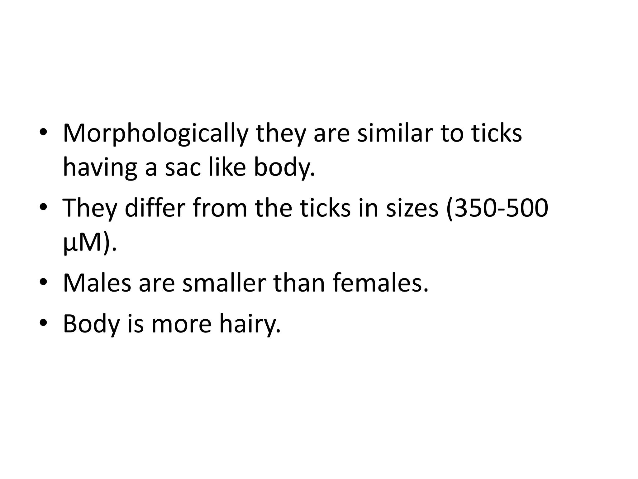 Ticks & Mites | PPTX