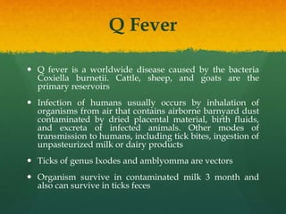 Tick Borne Diseases of Public Significance and Integrated Vector ...