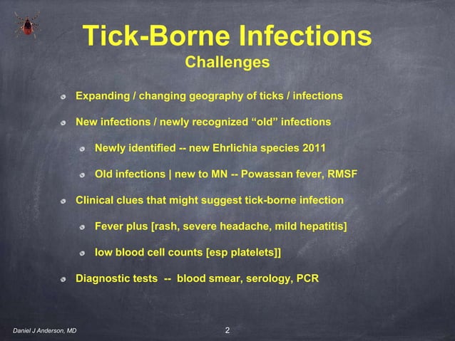 Tick borne infections | PPT | Infectious Diseases | Diseases and Conditions