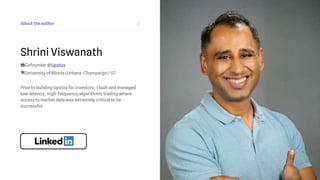 Tick by Tick Market Data | PPT