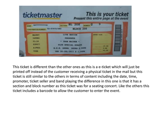 Ticket analysis | PPT