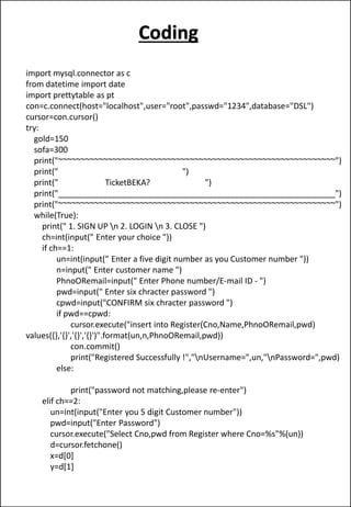 TicketBEKA? Ticket booking | PDF