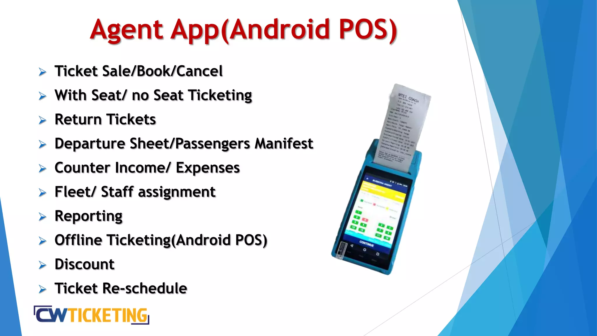 Ticket booking and Management System | PPTX