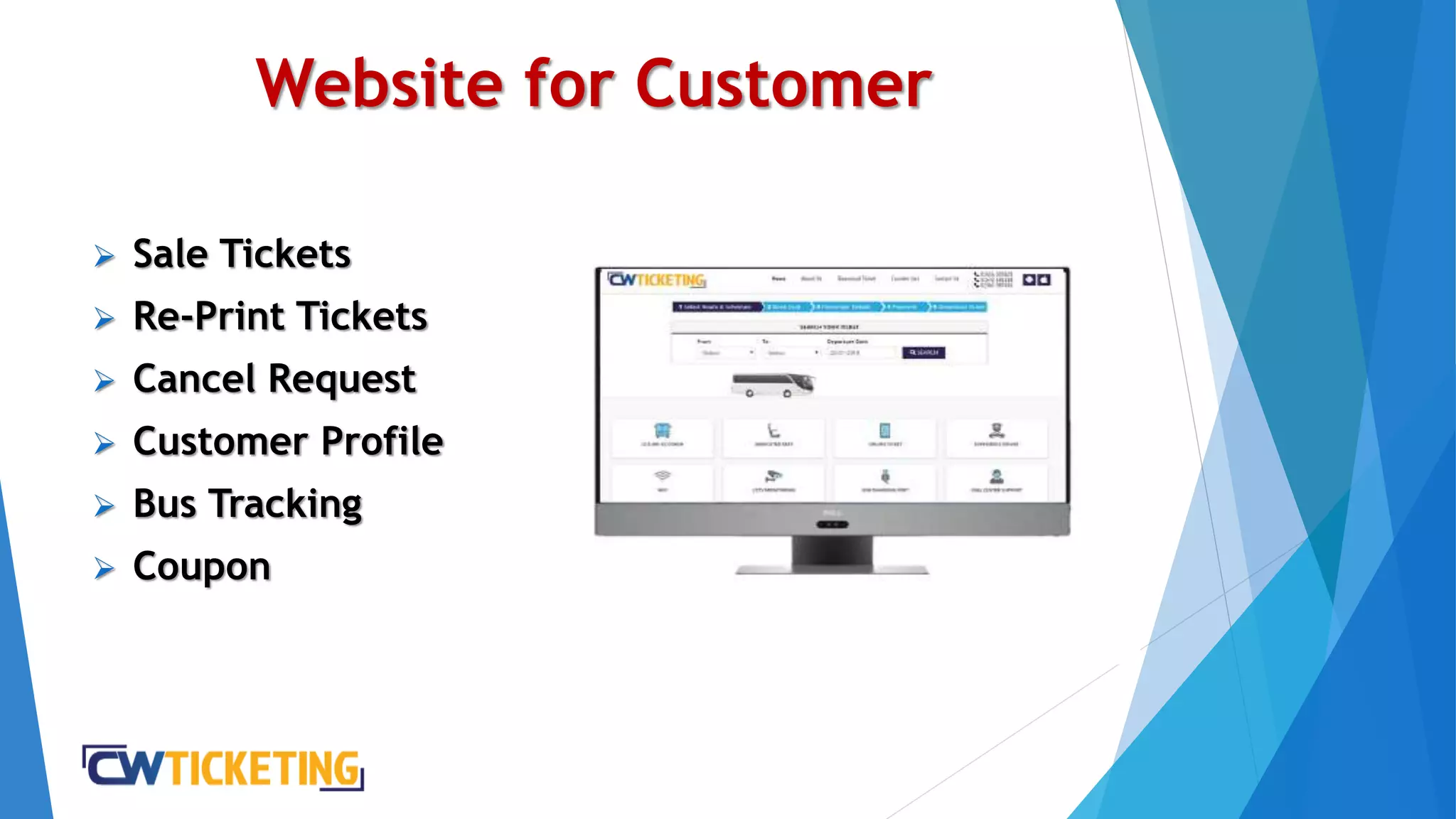Ticket booking and Management System | PPTX