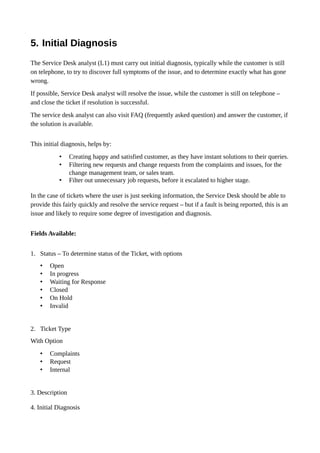 Ticket Management Solution - astCRM | PDF