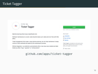 Ticket Tagger: Machine Learning Driven Issue Classification | PDF