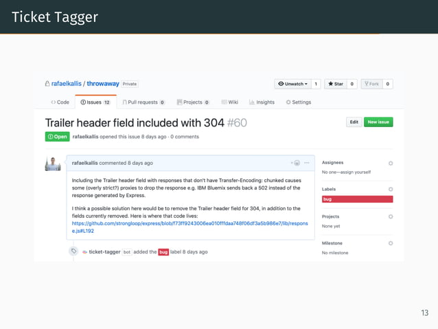 Ticket Tagger: Machine Learning Driven Issue Classification | PPT
