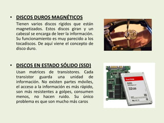 Estructura física y lógica del disco duro | PPTX