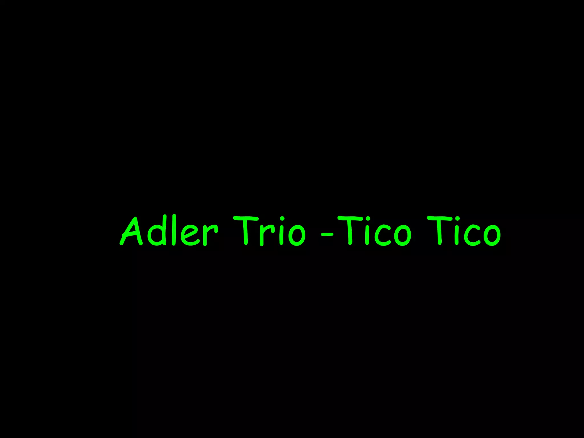 Tico Tico No Fuba | PPT