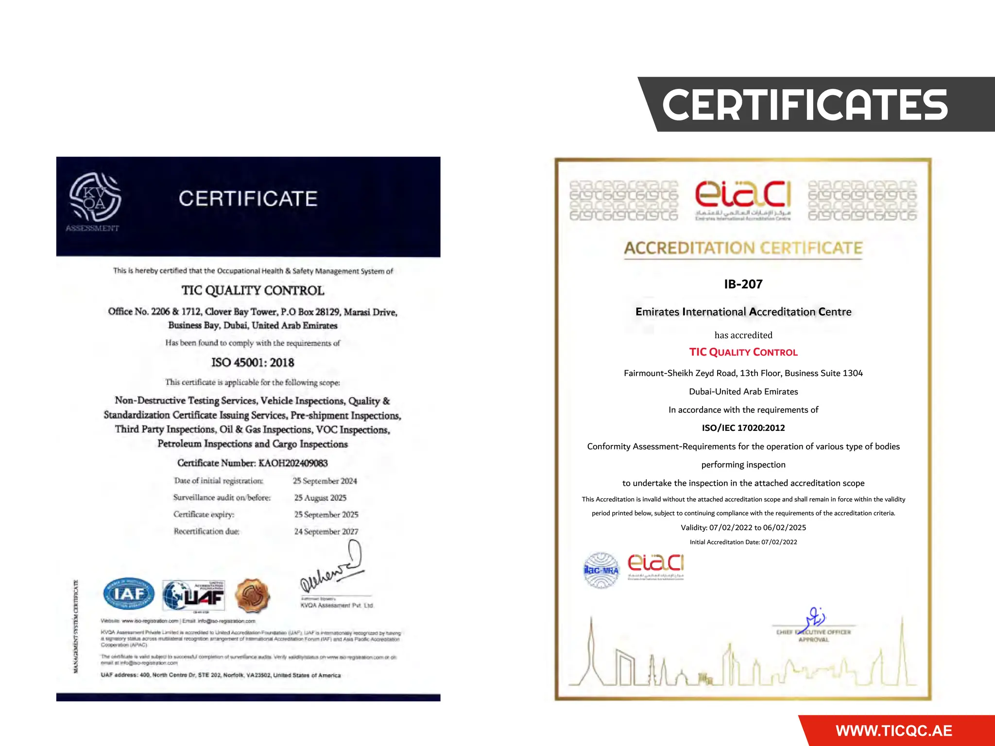 TIC Quality Control | PDF