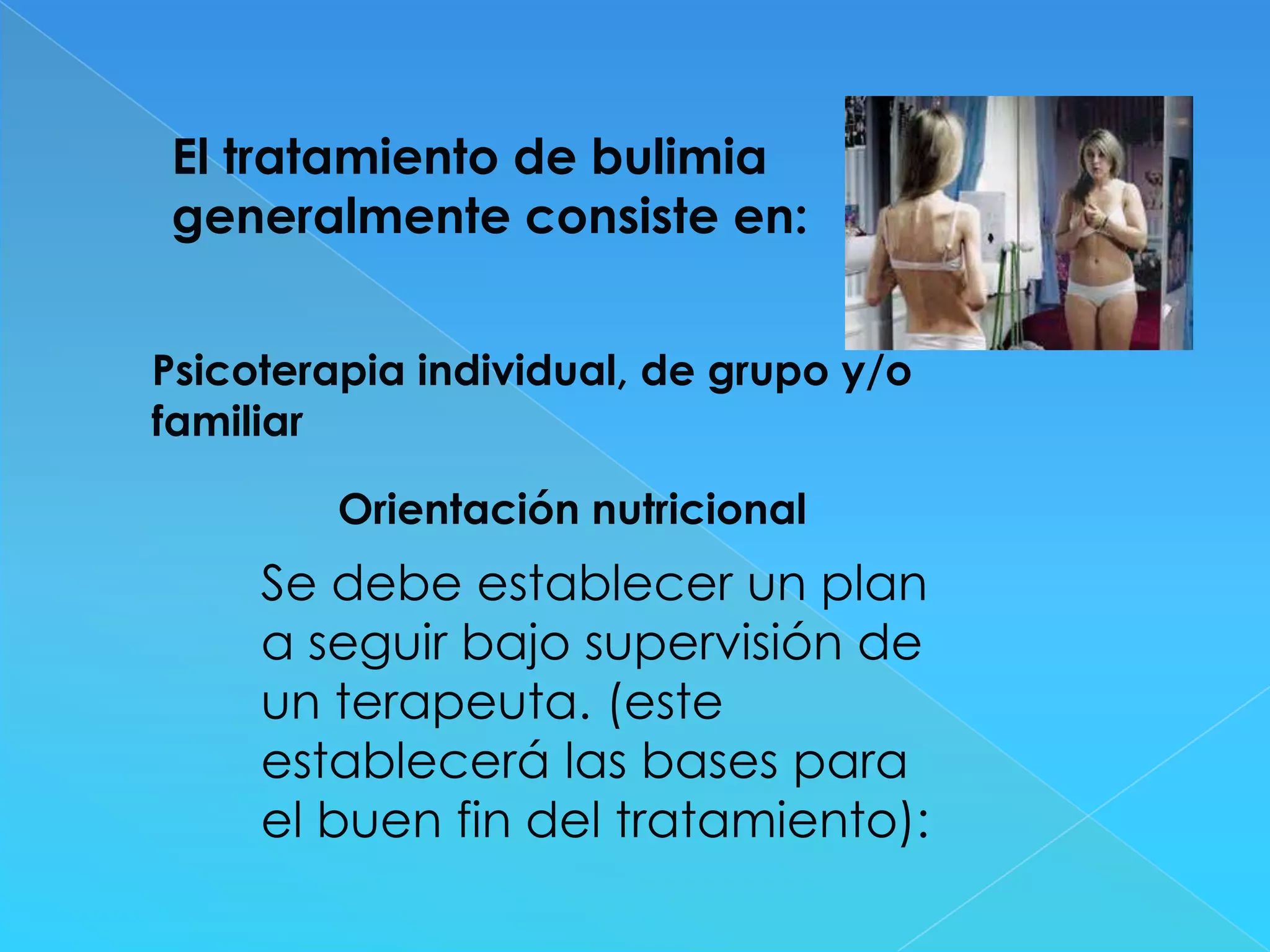 bulimia y anorexia (powerpoint) | PPTX