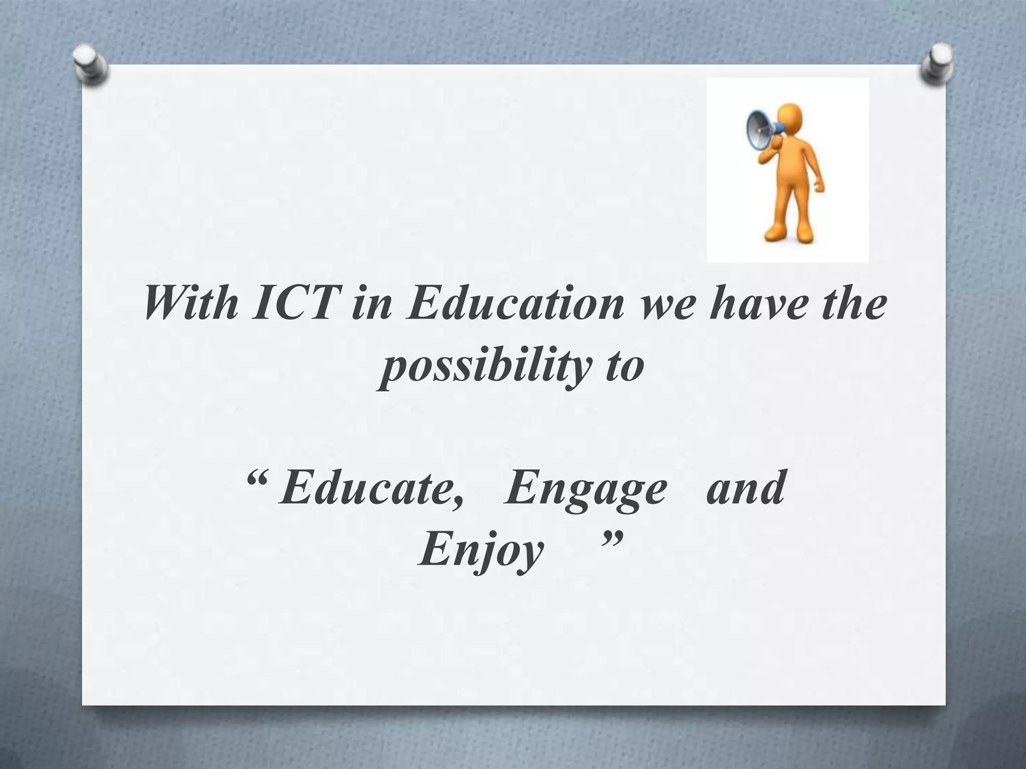 ICT in Education | PPTX