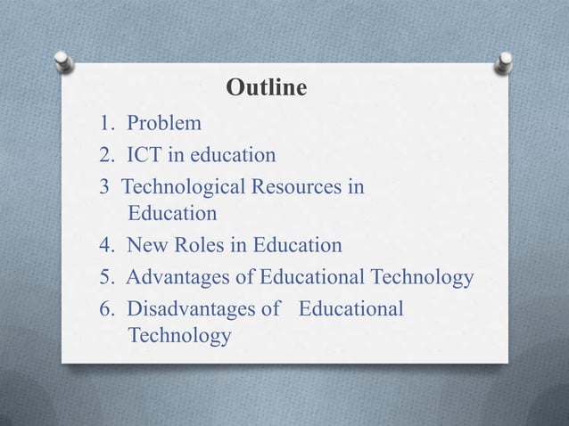 ICT in education | PPTX
