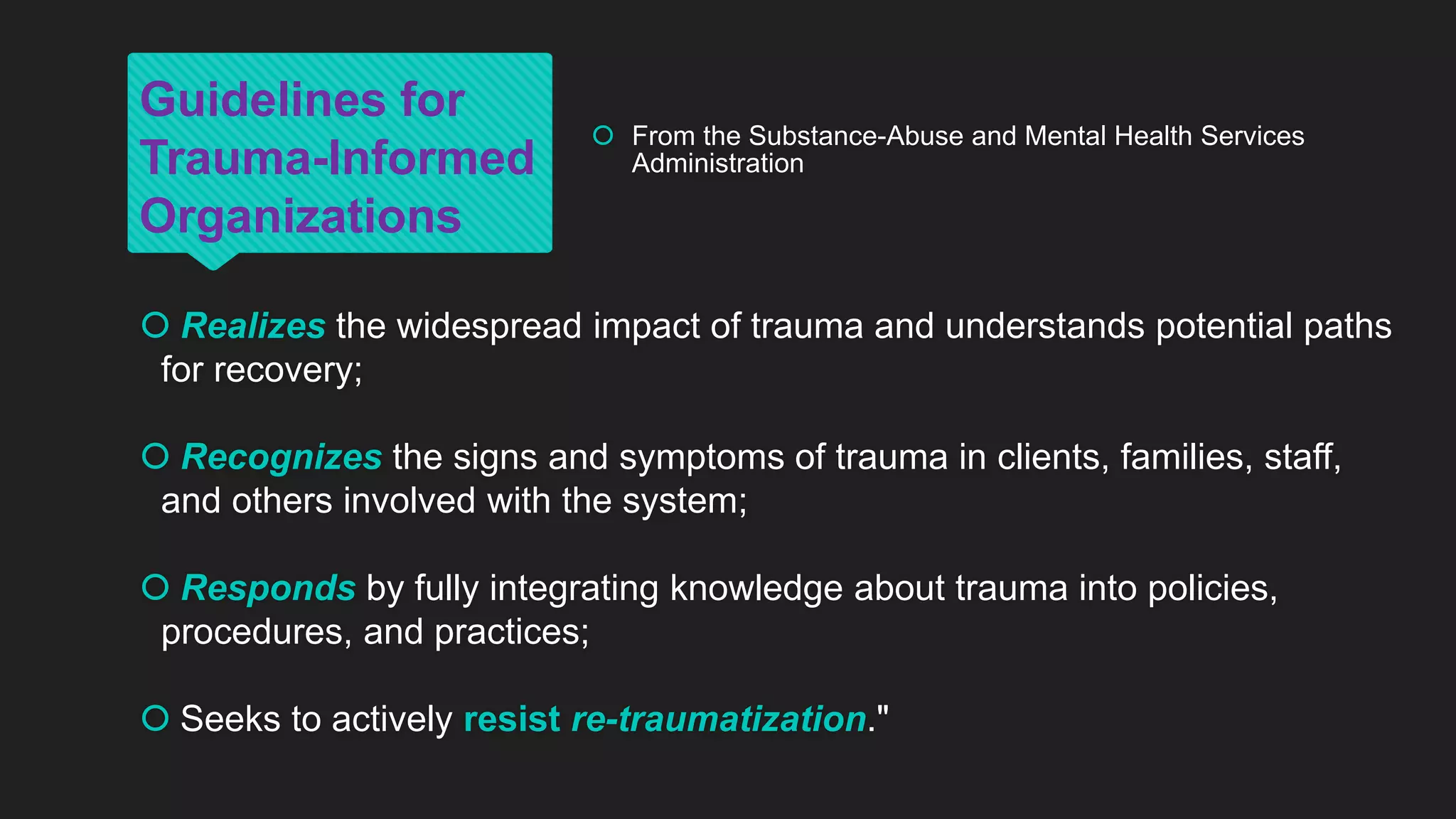 Trauma-Informed Customer Service in Libraries | PPT