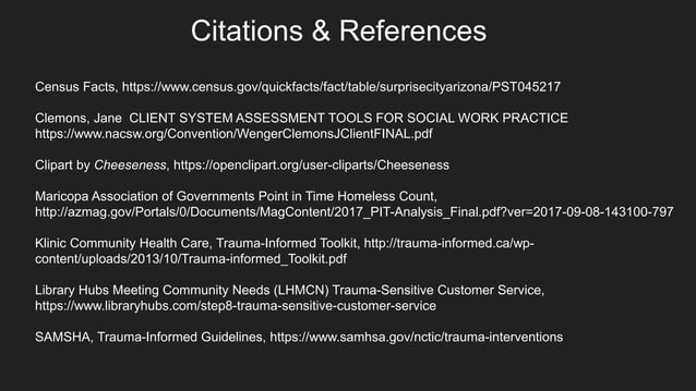 Trauma-Informed Customer Service in Libraries | PPT