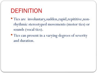 TICS and their types and management.pptx