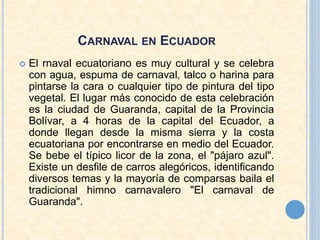 Tics carnaval | PPTX